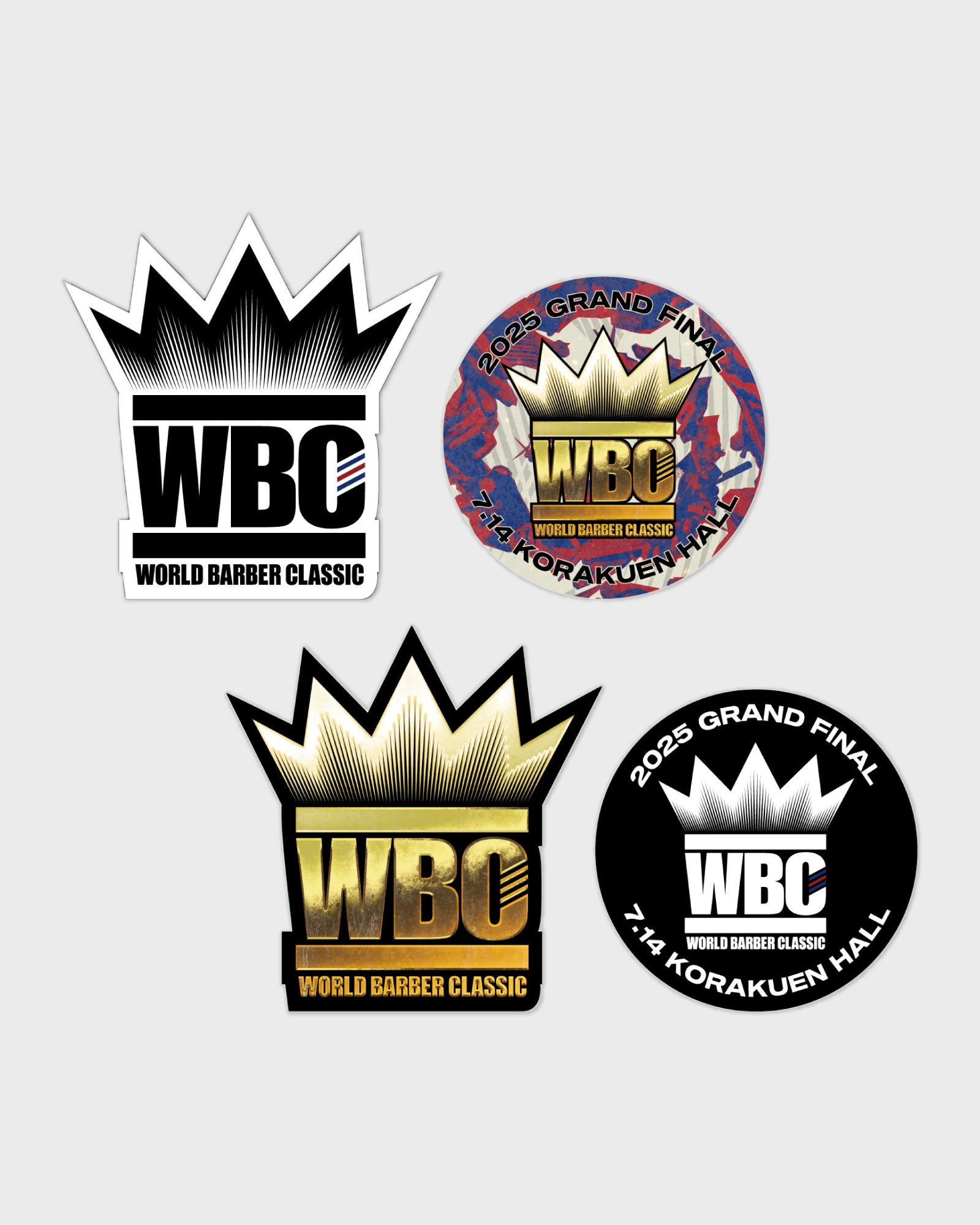 WBC 2025 OFFICIAL STICKERS – 葛屋東京 -KADSURAYA TOKYO-